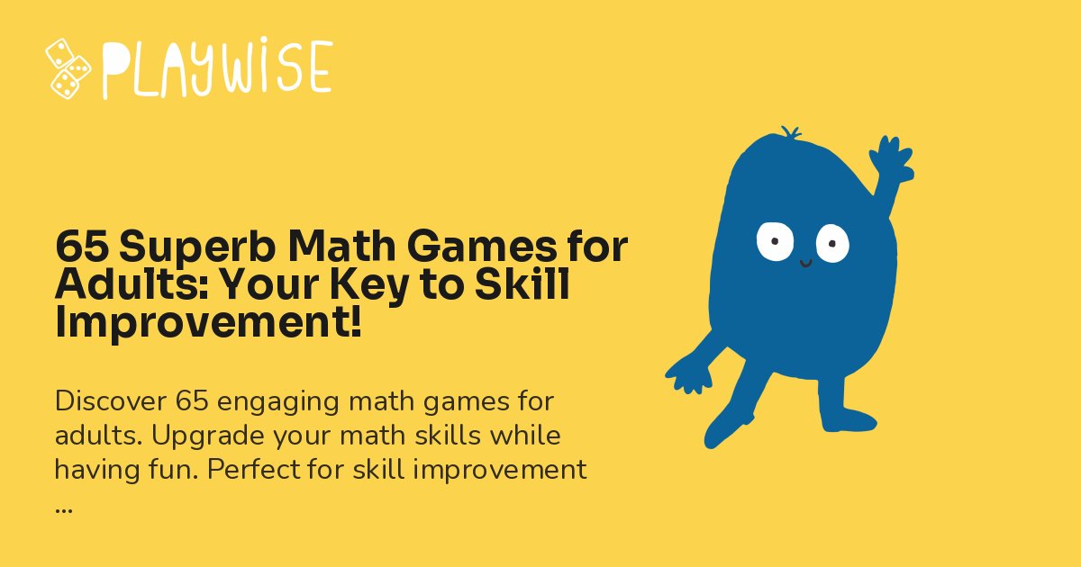 65 Math Games for Adults: Boost Your Skills | PlayWise