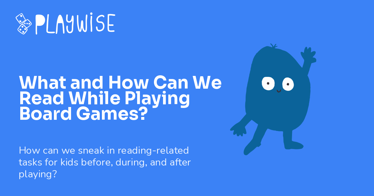 What and How Can We Read While Playing Board Games